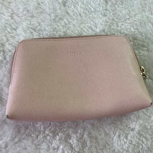 Furla | Bags | Furla Pink Womens Small Pouch | Poshmark